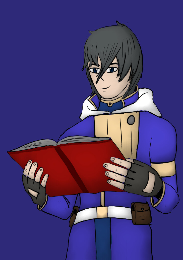 ArtStation - Grayson reading