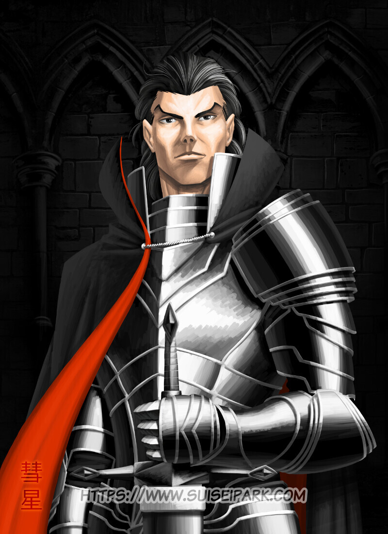 ArtStation - Pre vampire Strahd von Zarovich