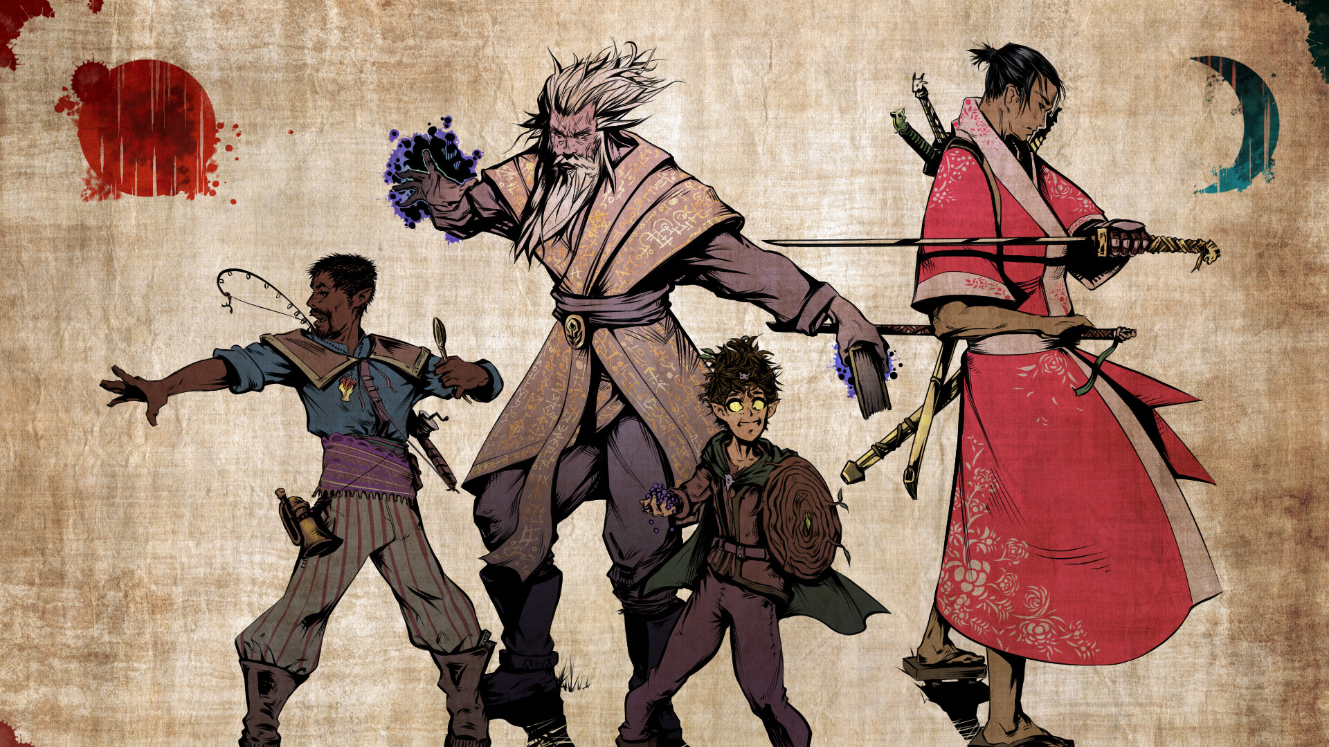 ArtStation - DND party commission