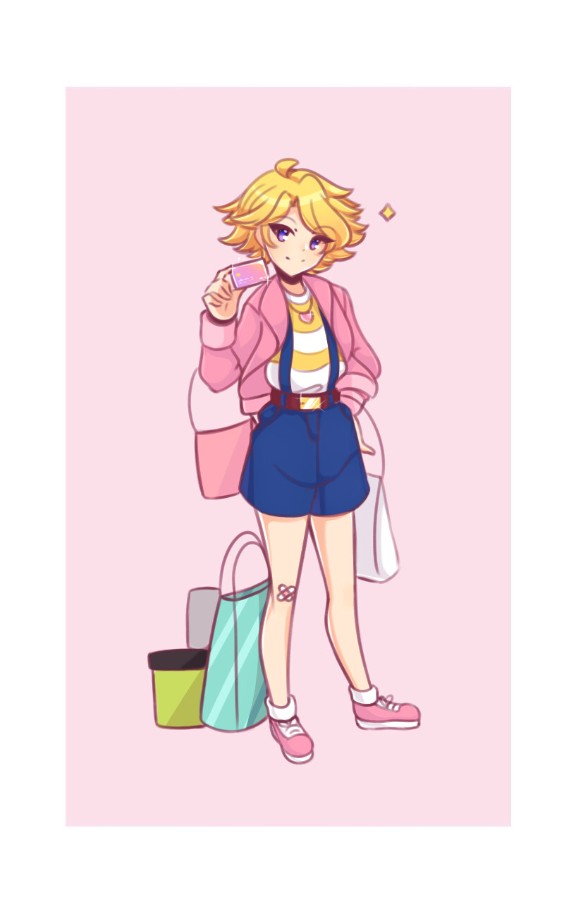 ArtStation - [Enstars/Ensemble Stars] Arashi Narukami (Child ver.)