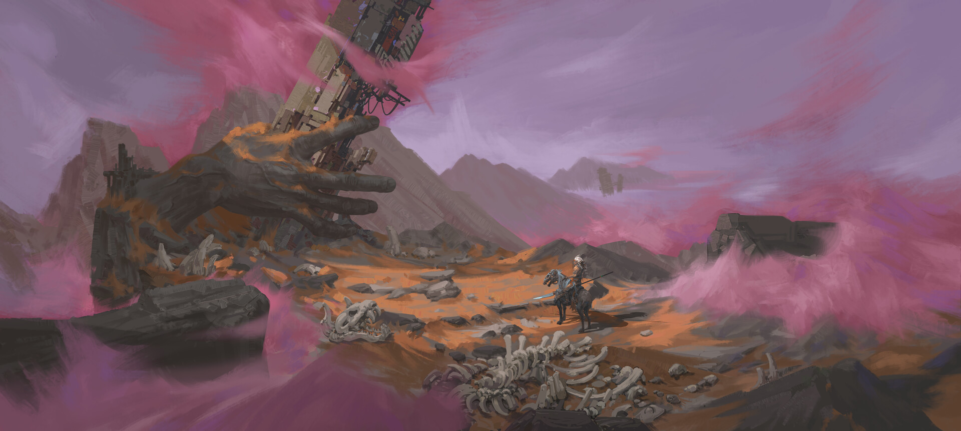 ArtStation - The purple mist