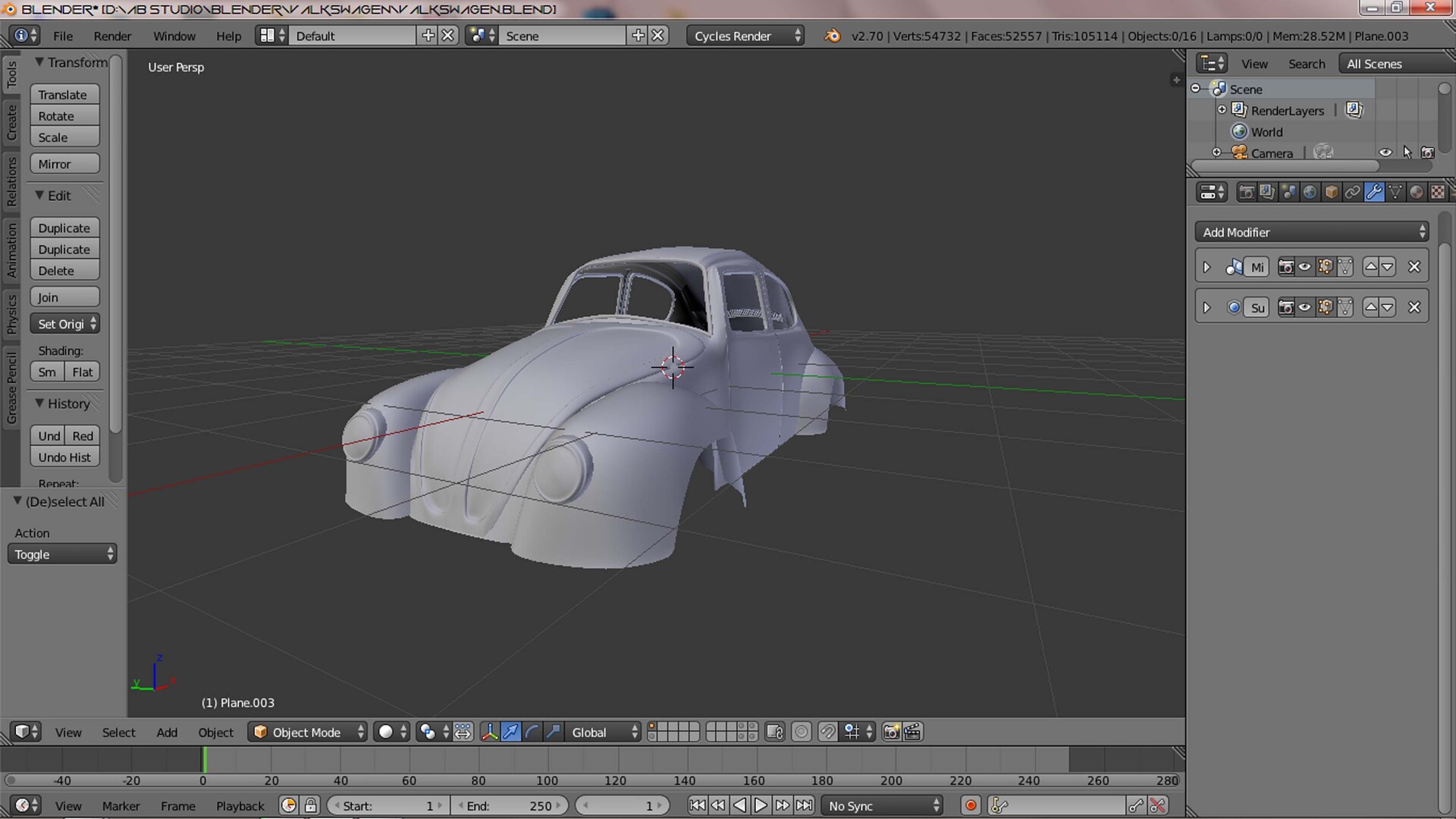 Abringo - Old 3D works