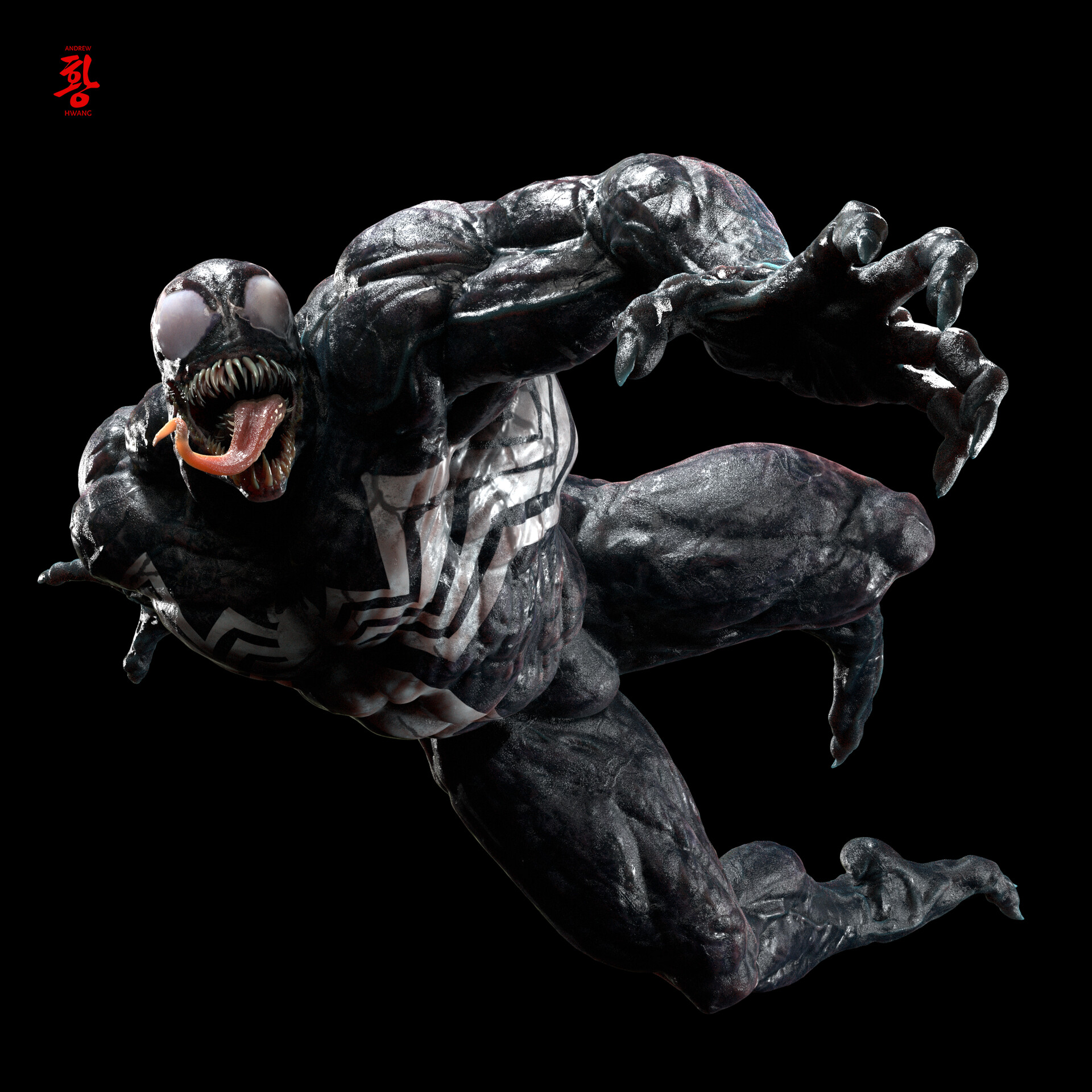 ArtStation - Venom - Shader Lighting Testing