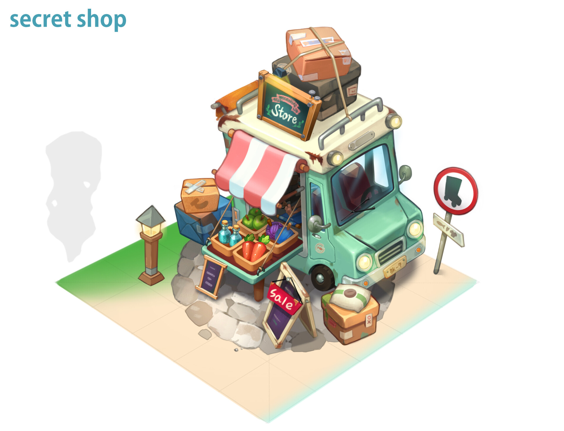 ArtStation - secret shop