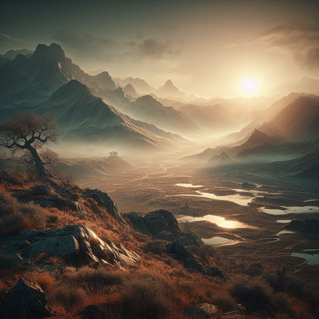 ArtStation - The Desolate Wasteland