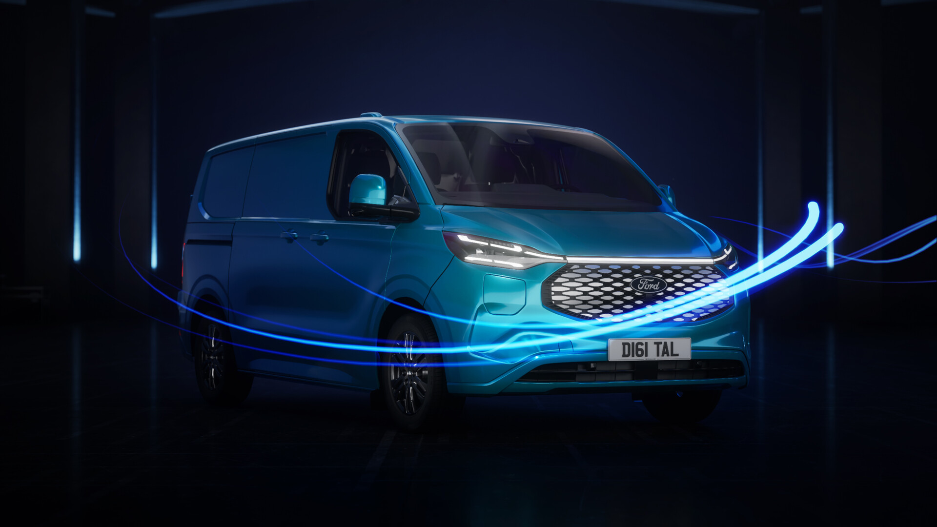 ArtStation - FORD E-Transit Custom | Promotional Content