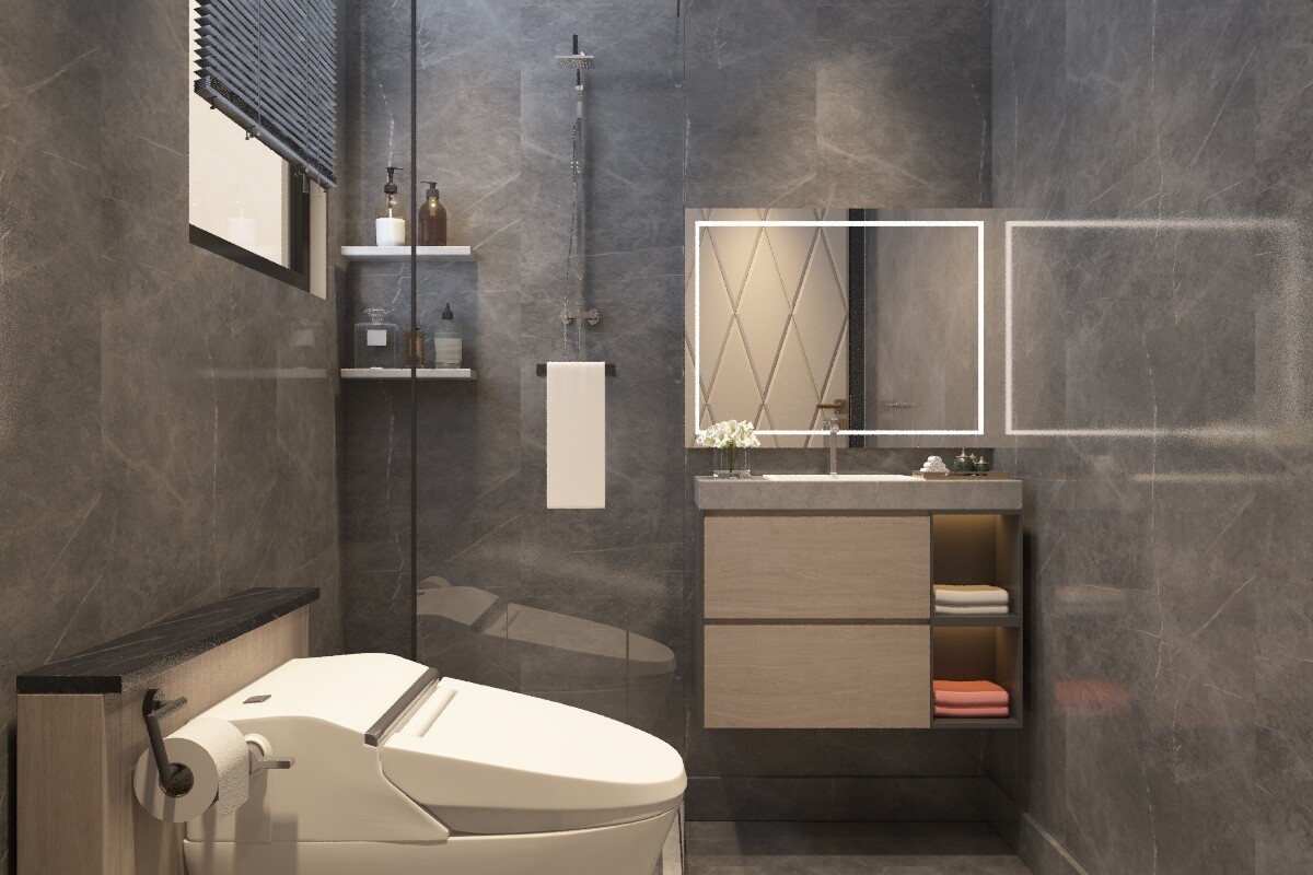 Rangoli Kapoor - SMALL WASHROOM