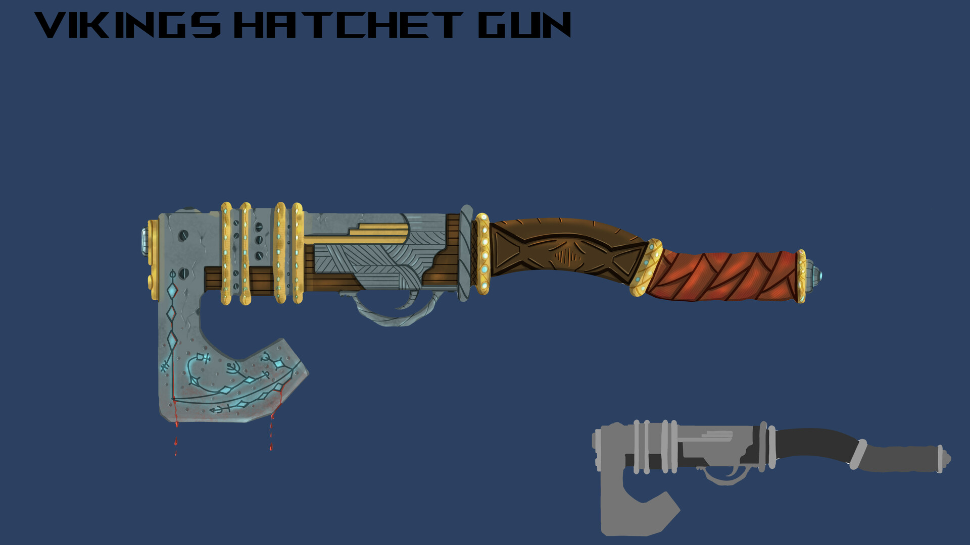 ArtStation - Hatchet gun