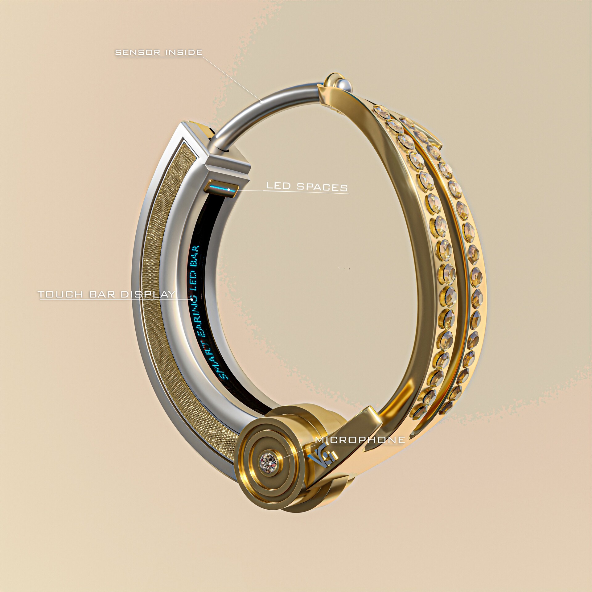 ArtStation - Smart Earrings