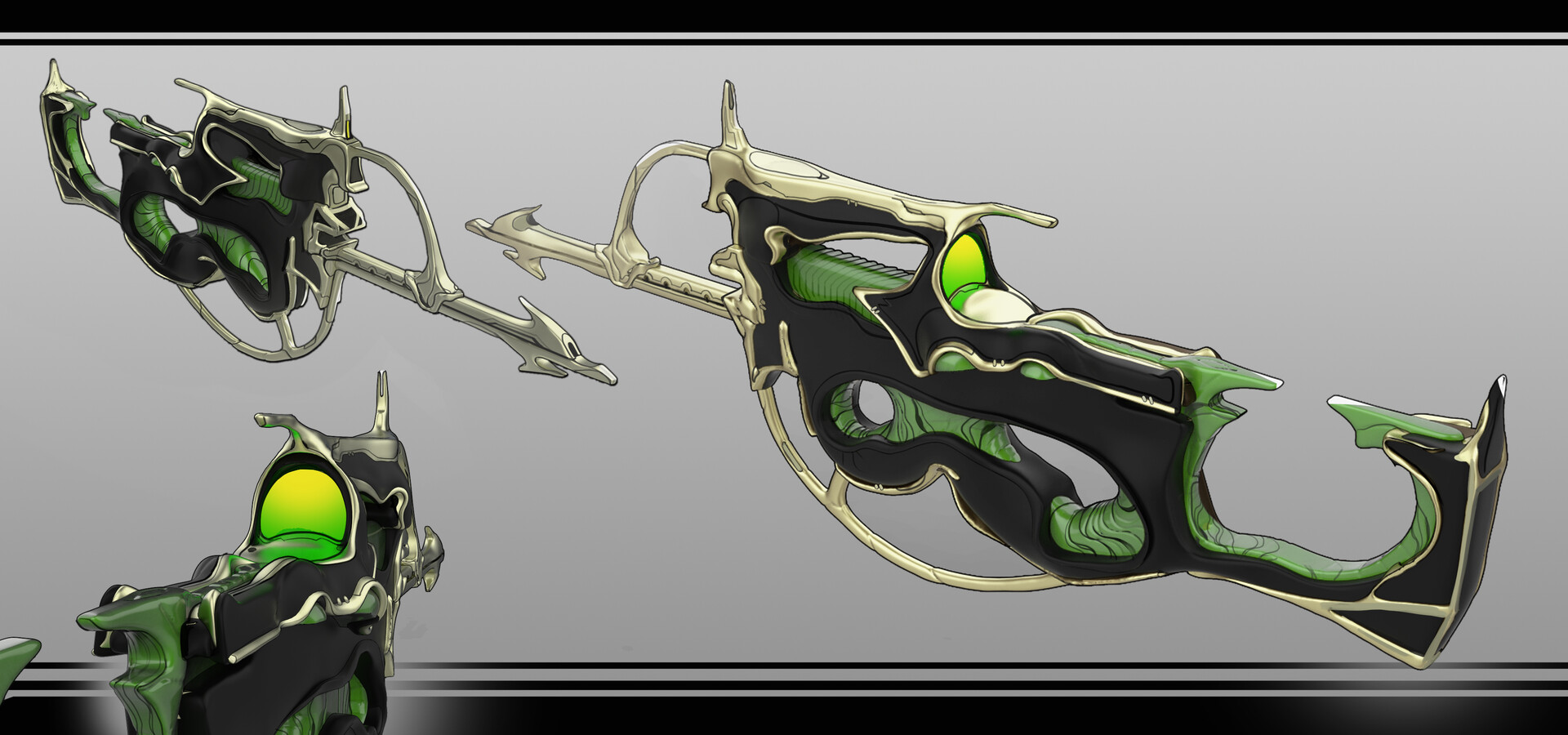 ArtStation - Fanart weapon Warframe