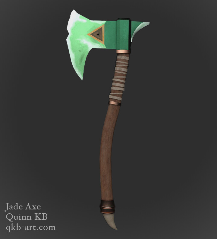 ArtStation - Jade Axe