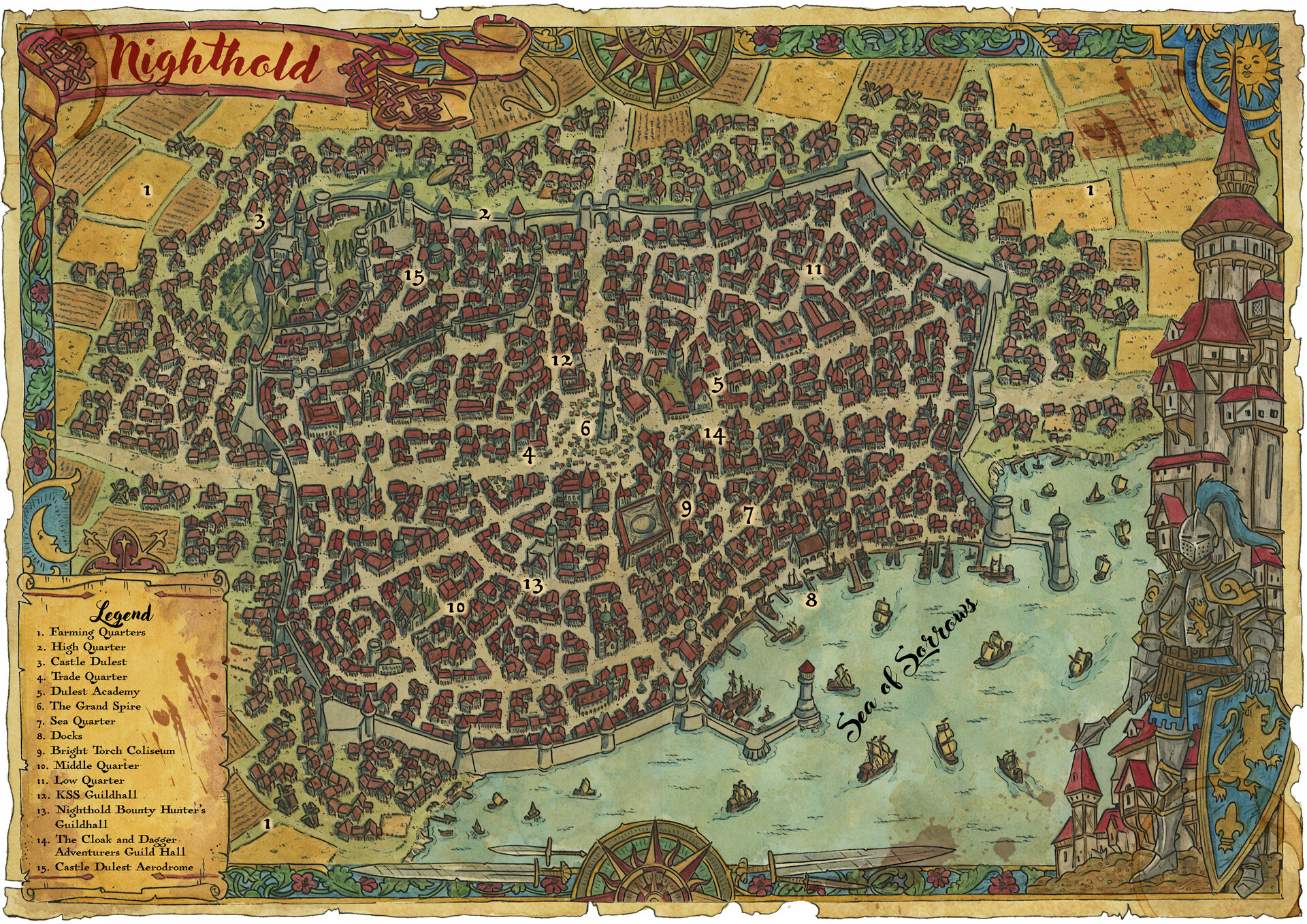 ArtStation - New map created on a private commission by Doice Forte