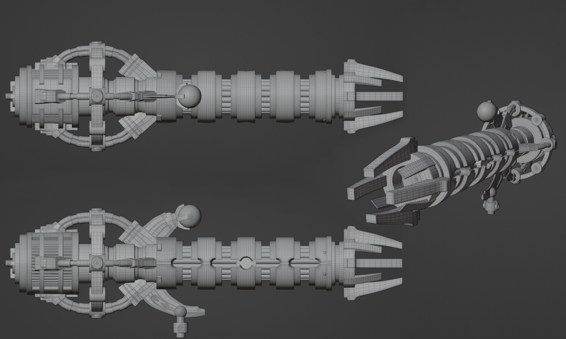 ArtStation - Domsday Cannon for craftmade Necron Cannoptek Doomstalker ...