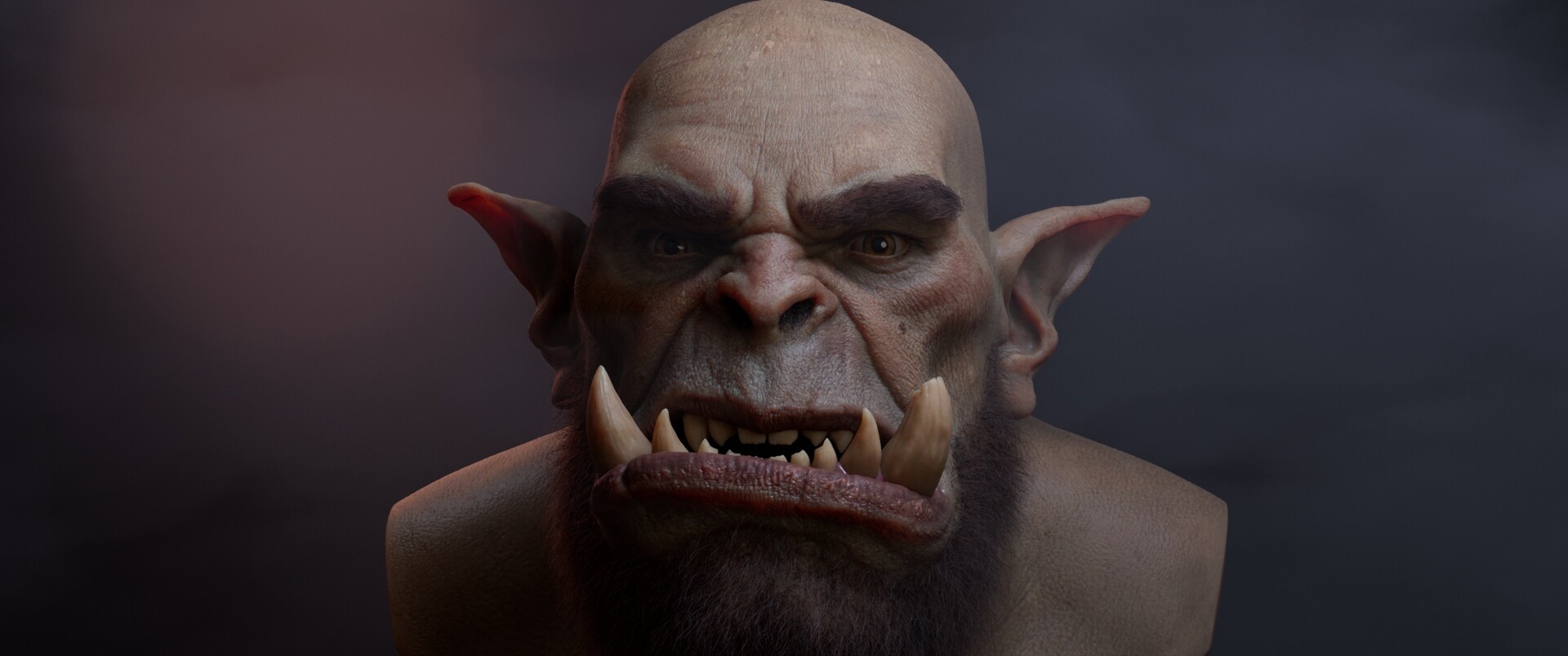 ArtStation - Skin Texturing Orc