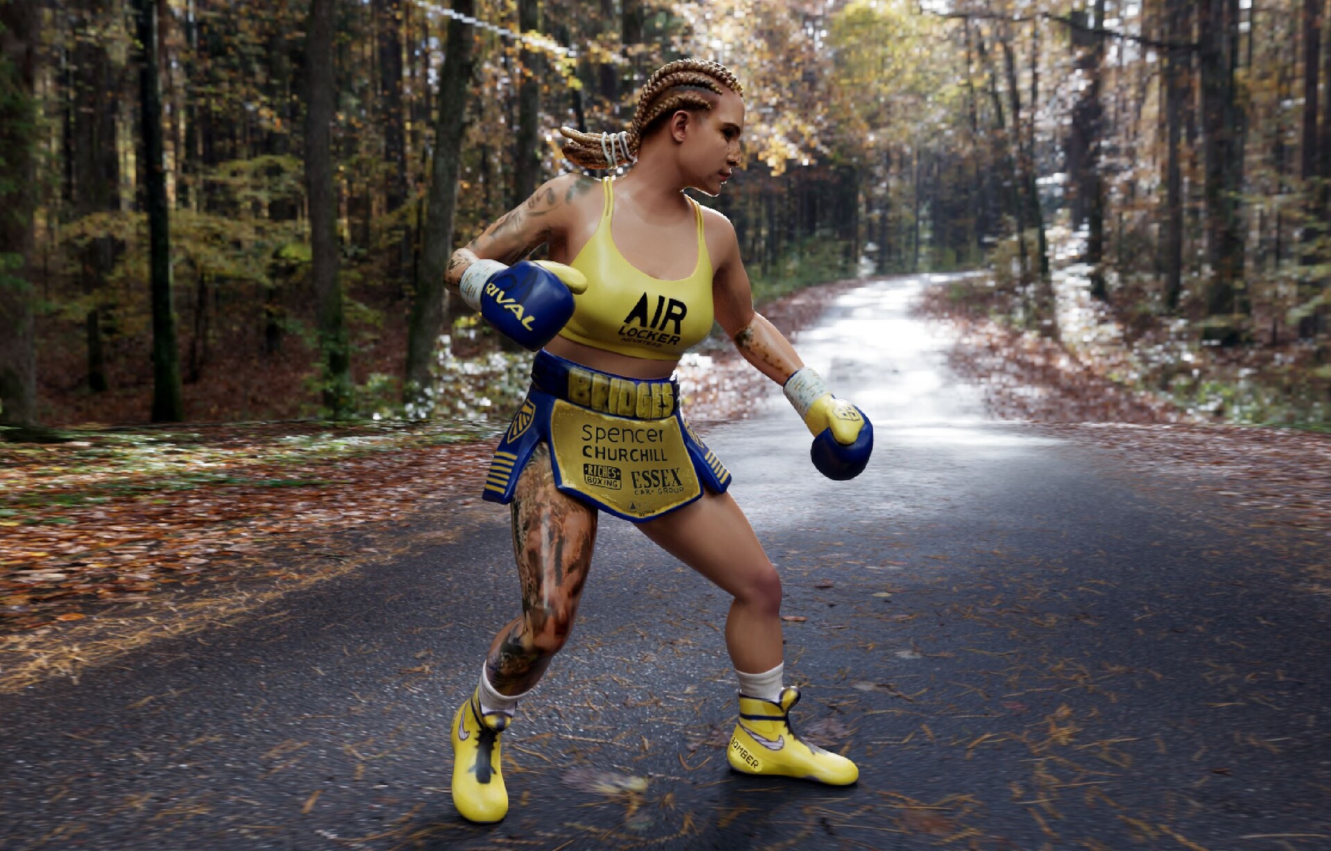 ArtStation - Boxer girl