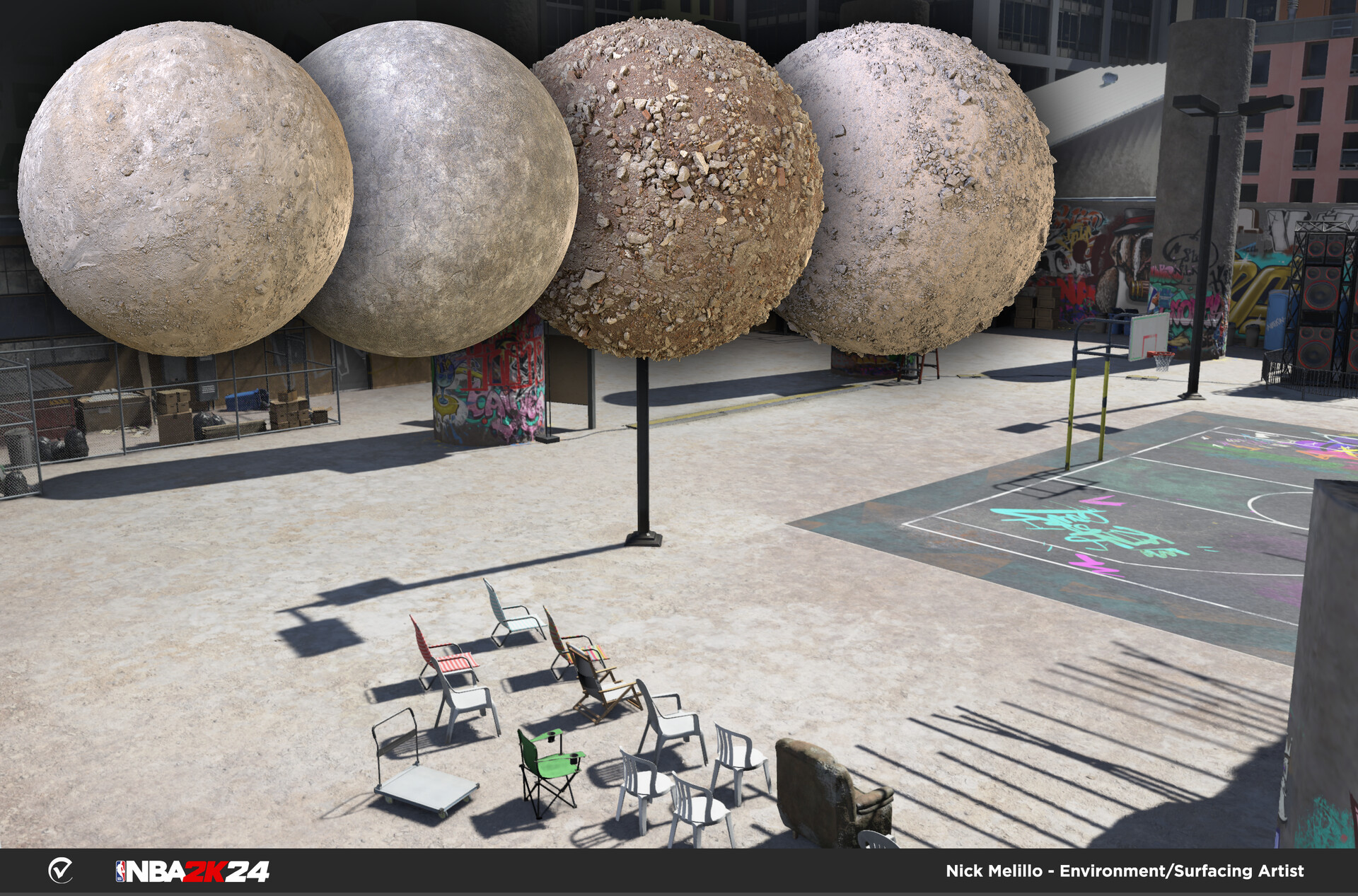 Nick Melillo - NBA Environment Surfacing