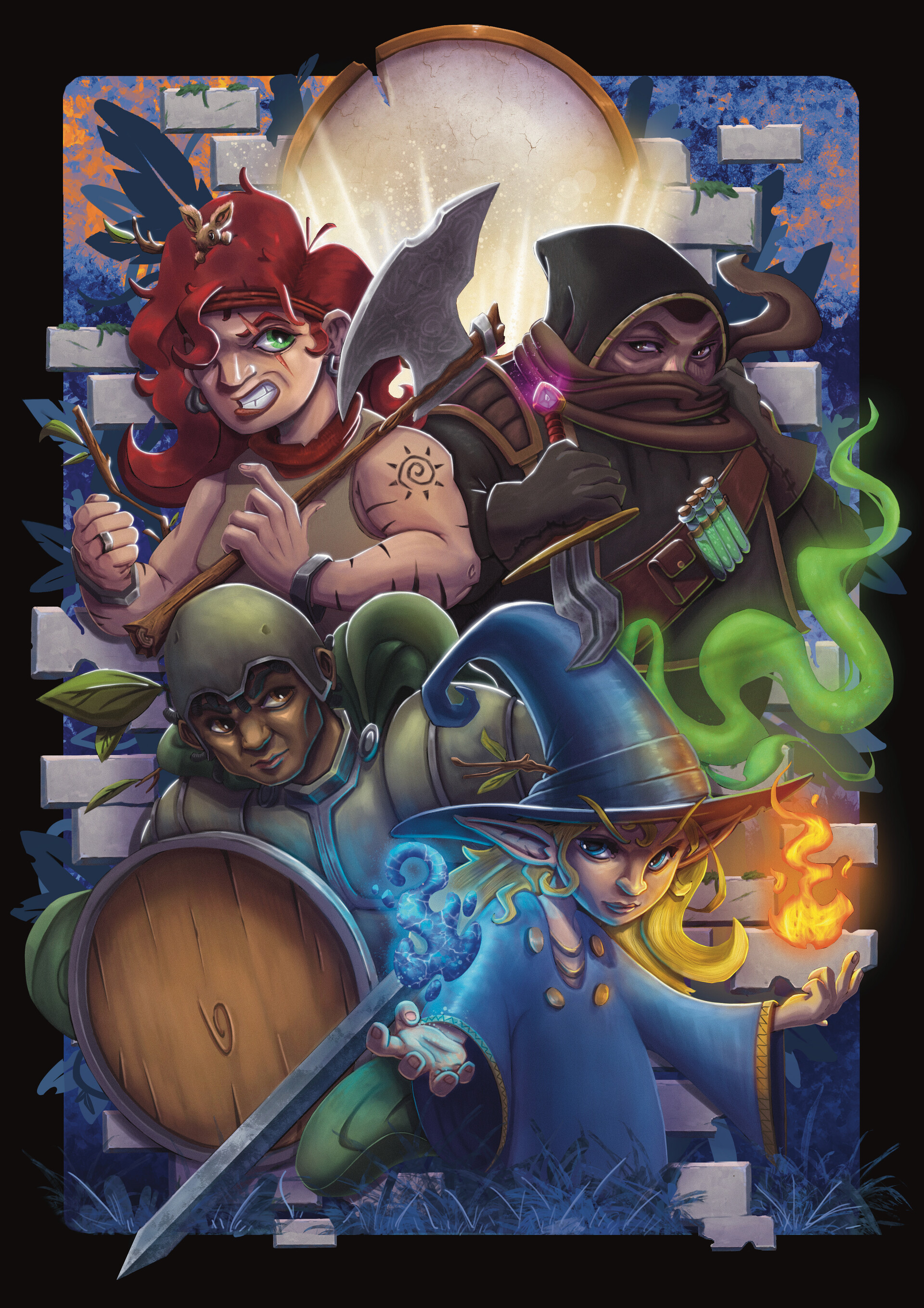 ArtStation - Role Playing Kids Book Cover Test