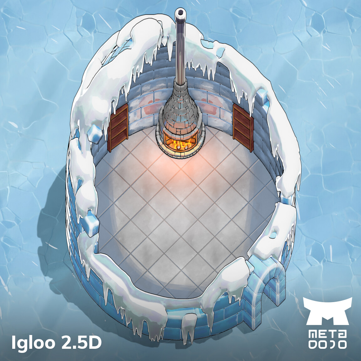 ArtStation - Igloo 2.5D