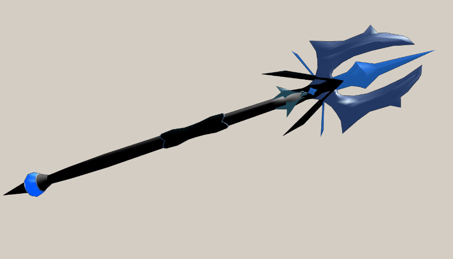 ArtStation - Trident Weapon testing