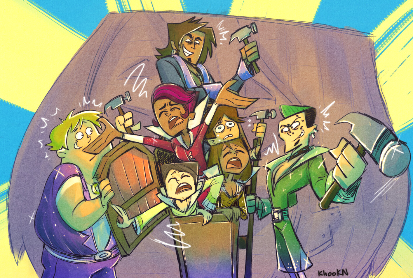 ArtStation - We Built Gwen's Face