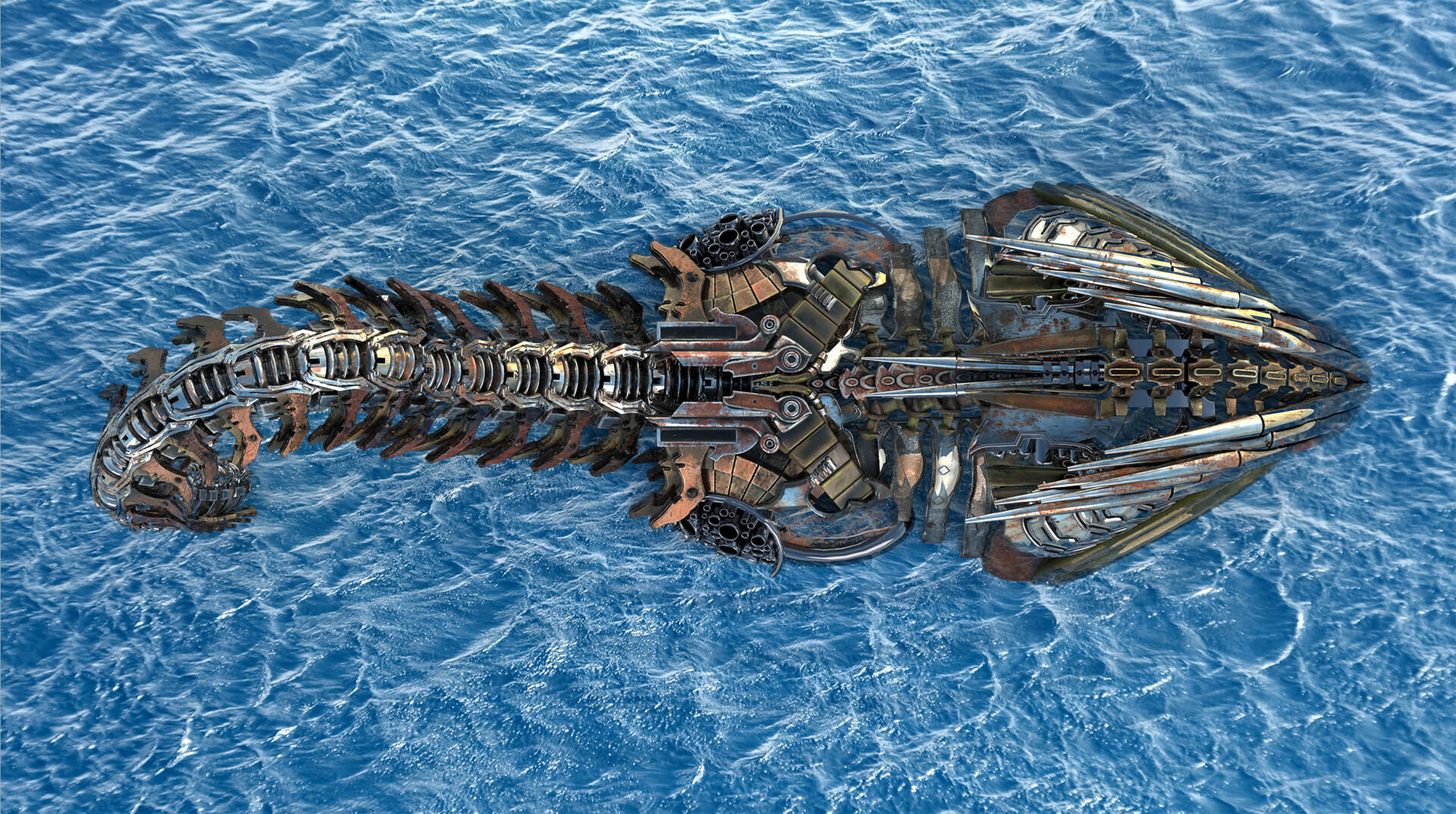 ArtStation - Acquatic Monster