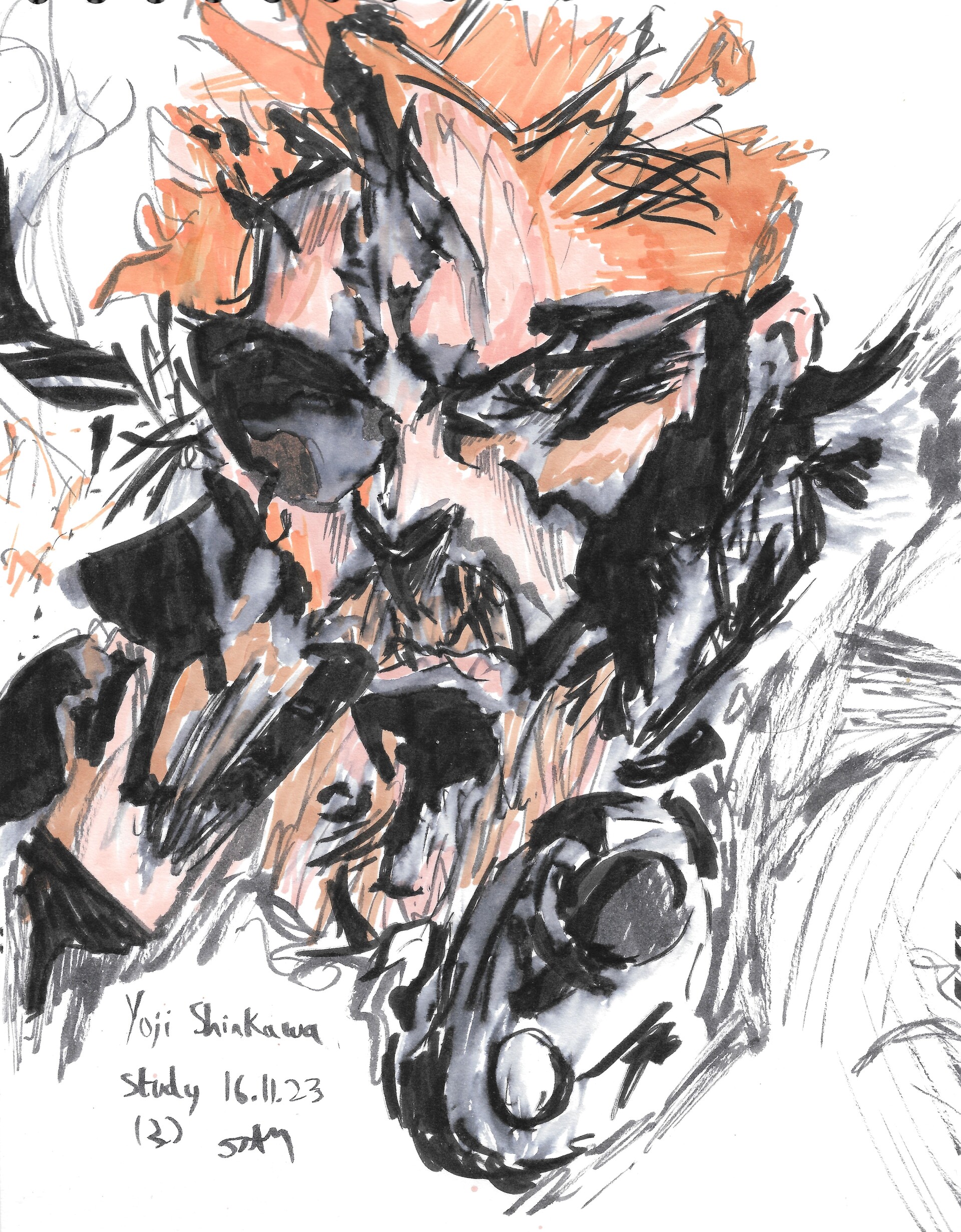 how to draw like yoji shinkawa