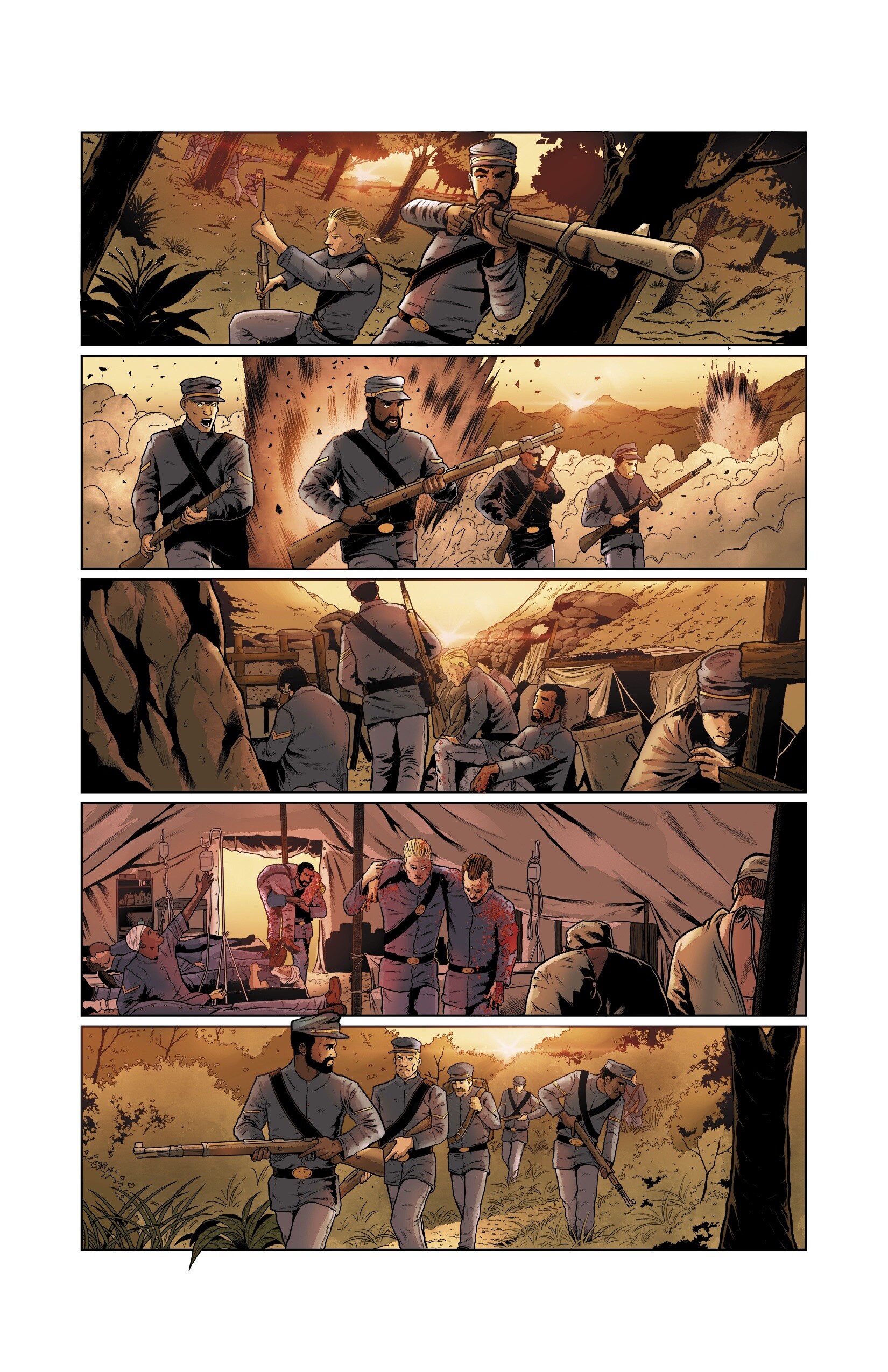 ArtStation - Comic book page