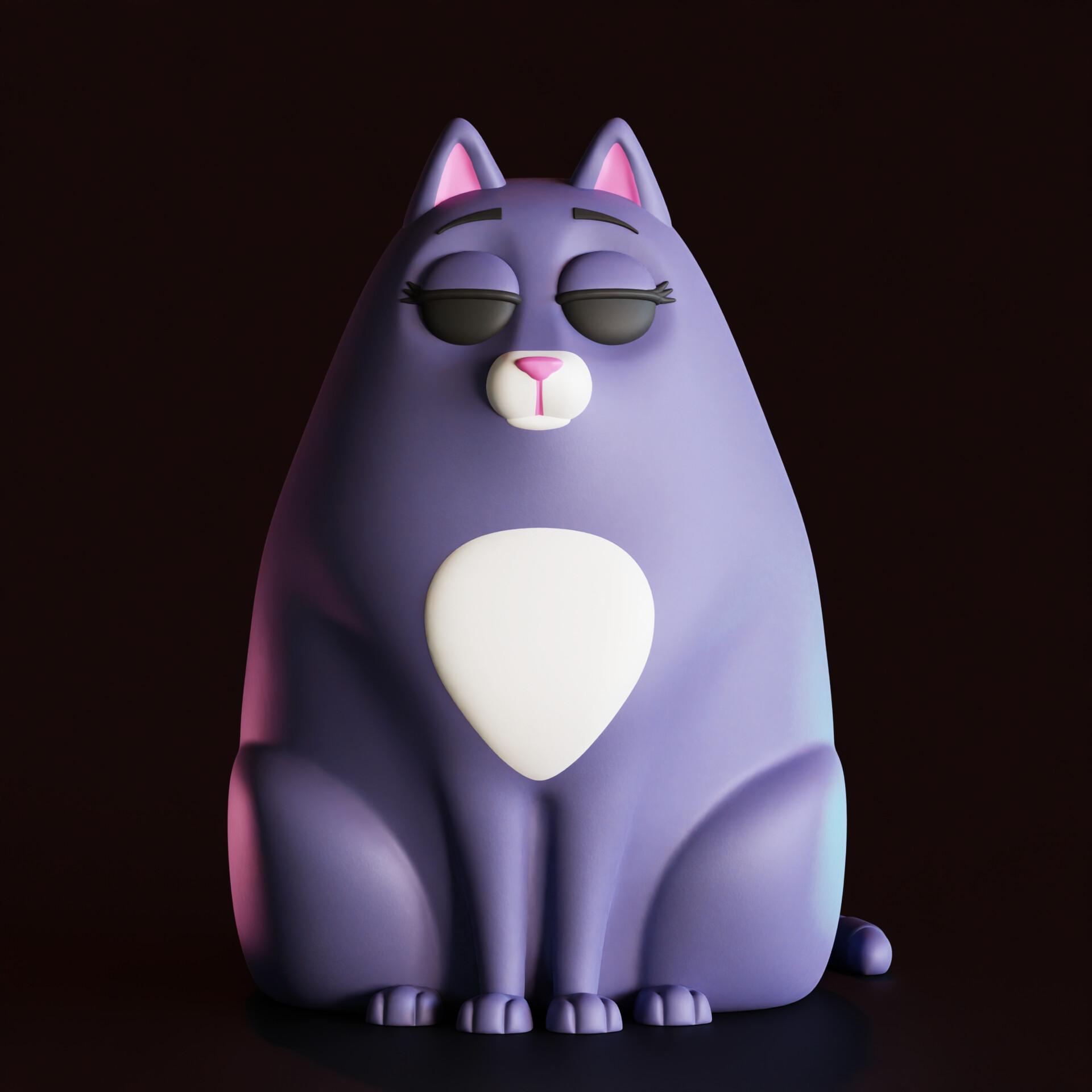 ArtStation - Chloe, the cat