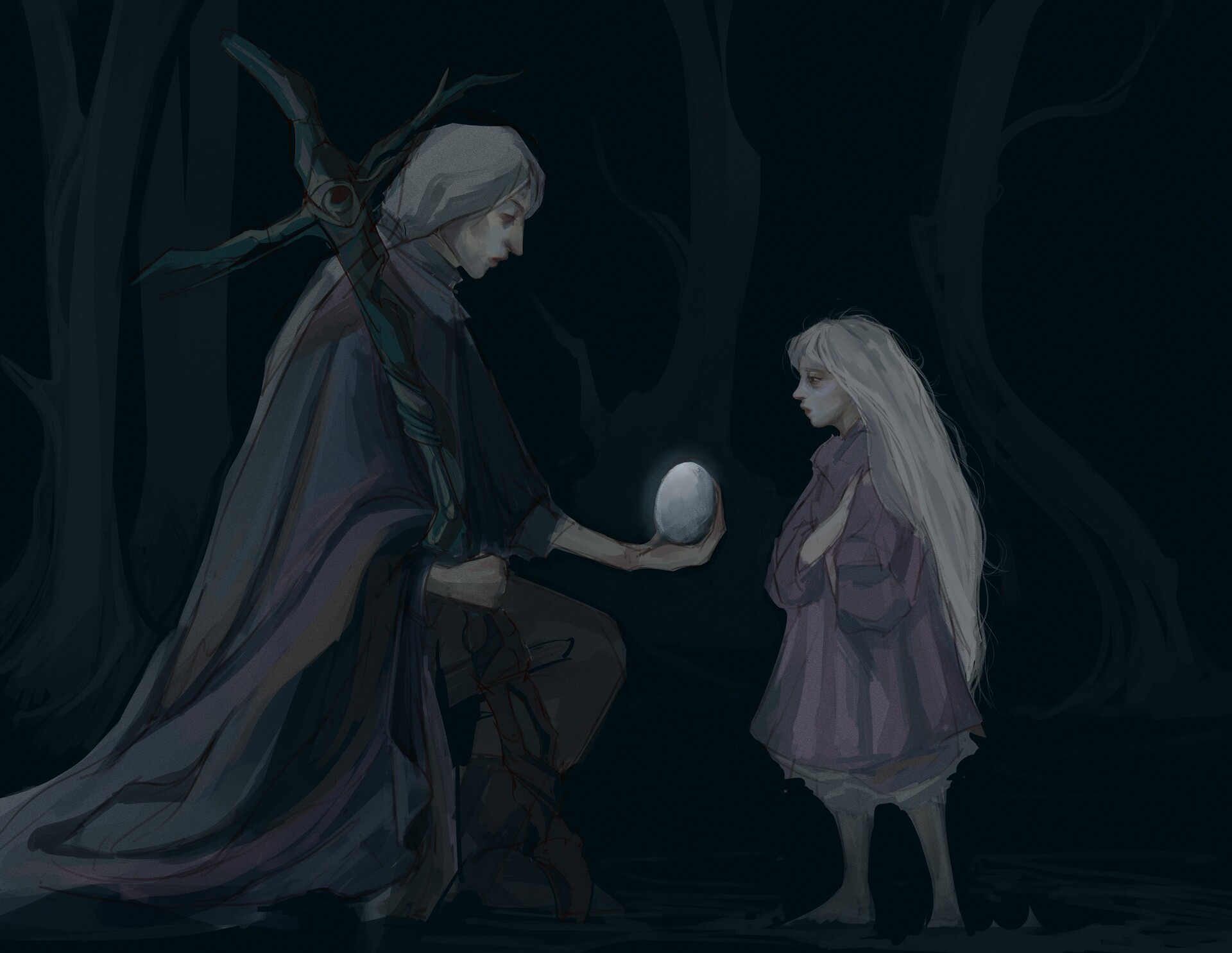 ArtStation - angel's egg