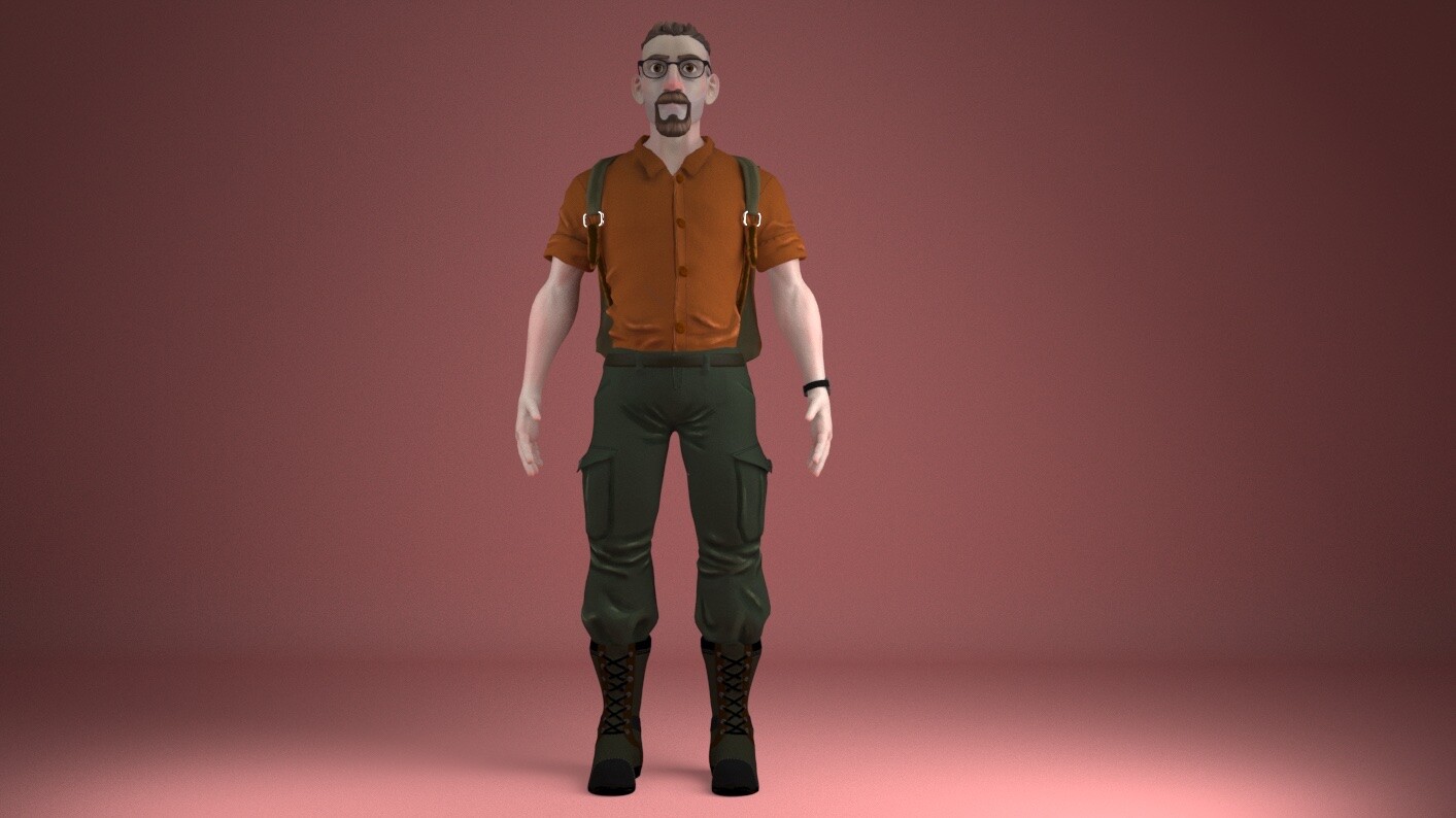 ArtStation - Edward O'Connor - riddles of the unknown game character