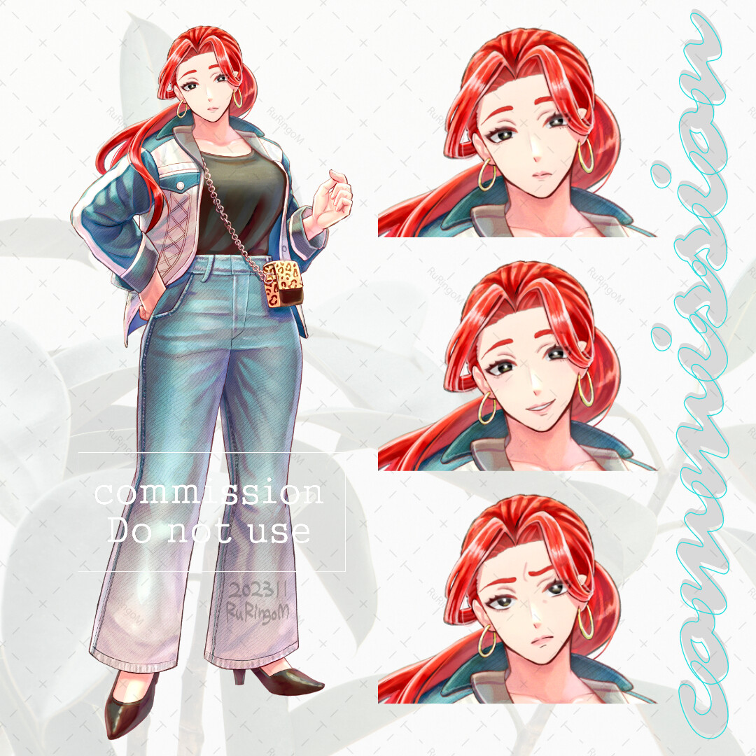 ArtStation - commission TRPG character