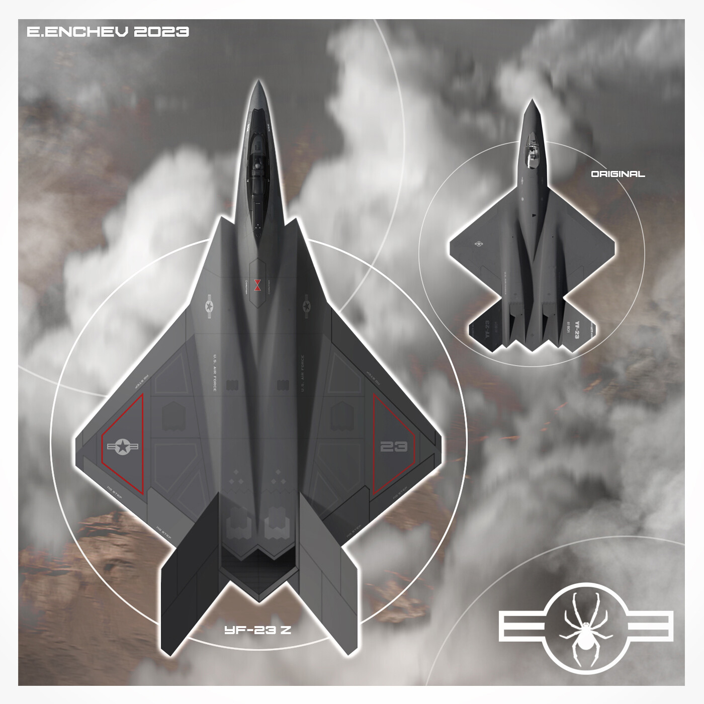 Next Generation Bomber Yf 23