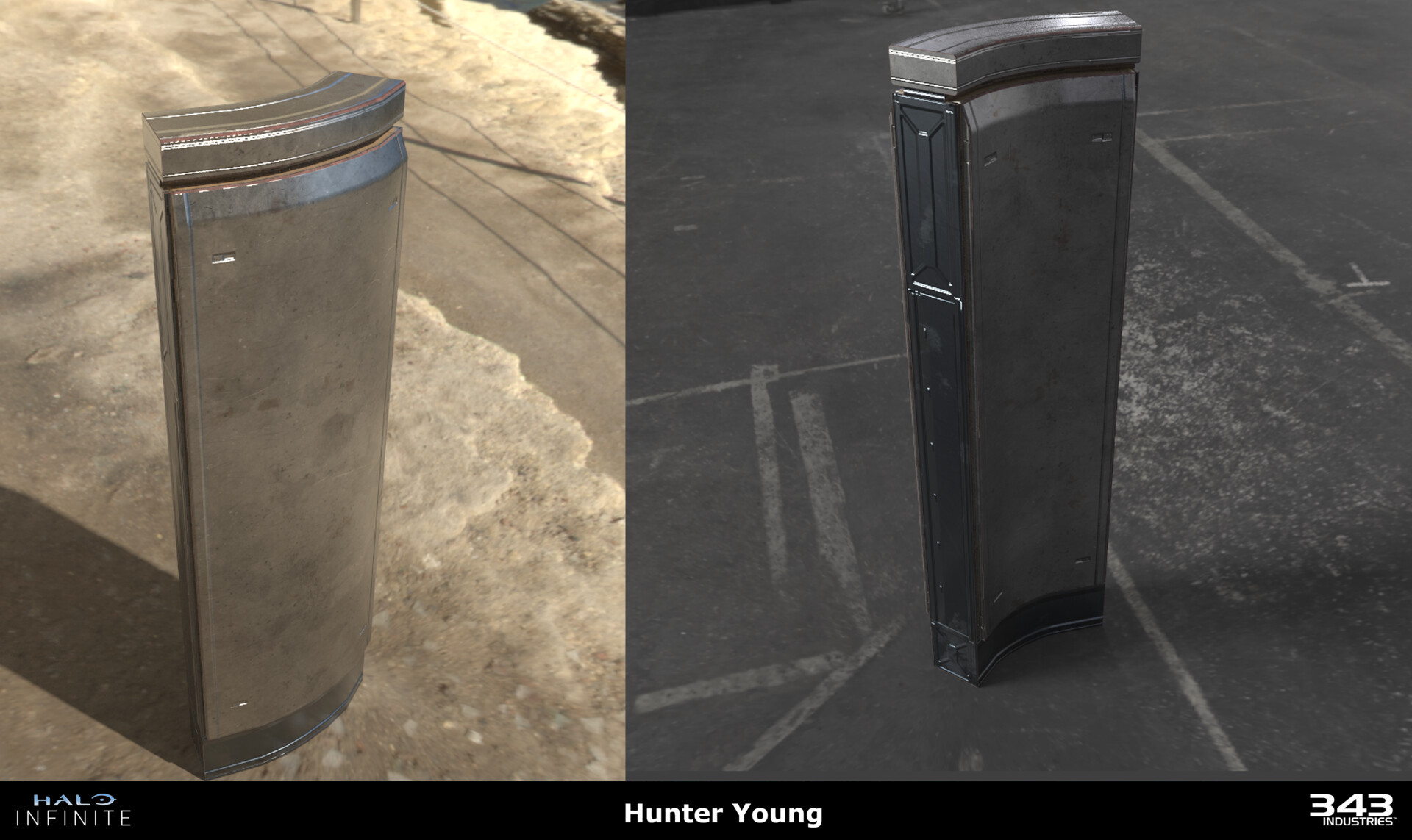 Hunter Young's Portfolio - Halo Infinite Forge: UNSC Walls