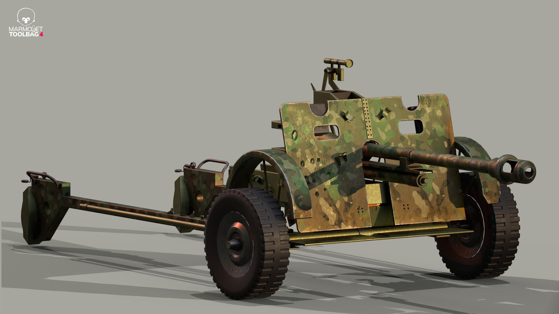 Aakash Set - 6 Pounder Anti-tank Gun