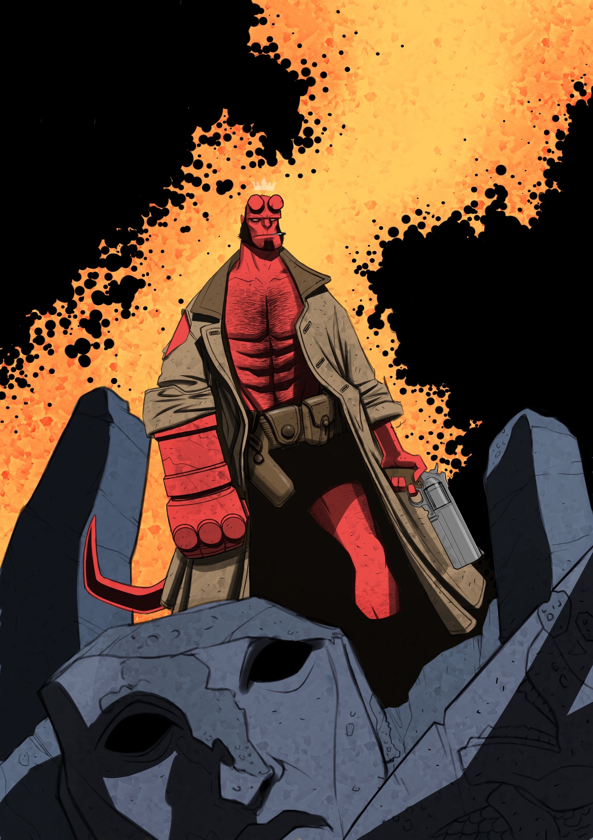 ArtStation - Hellboy