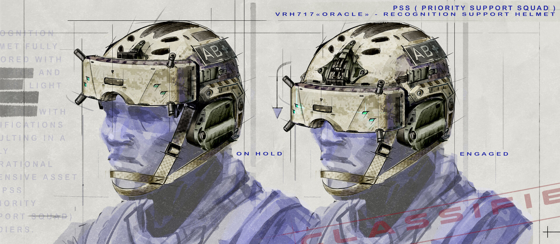 ArtStation - PRIORITY SUPPORT SQUAD (PSS) - RECOGNITION EQUIPMENT