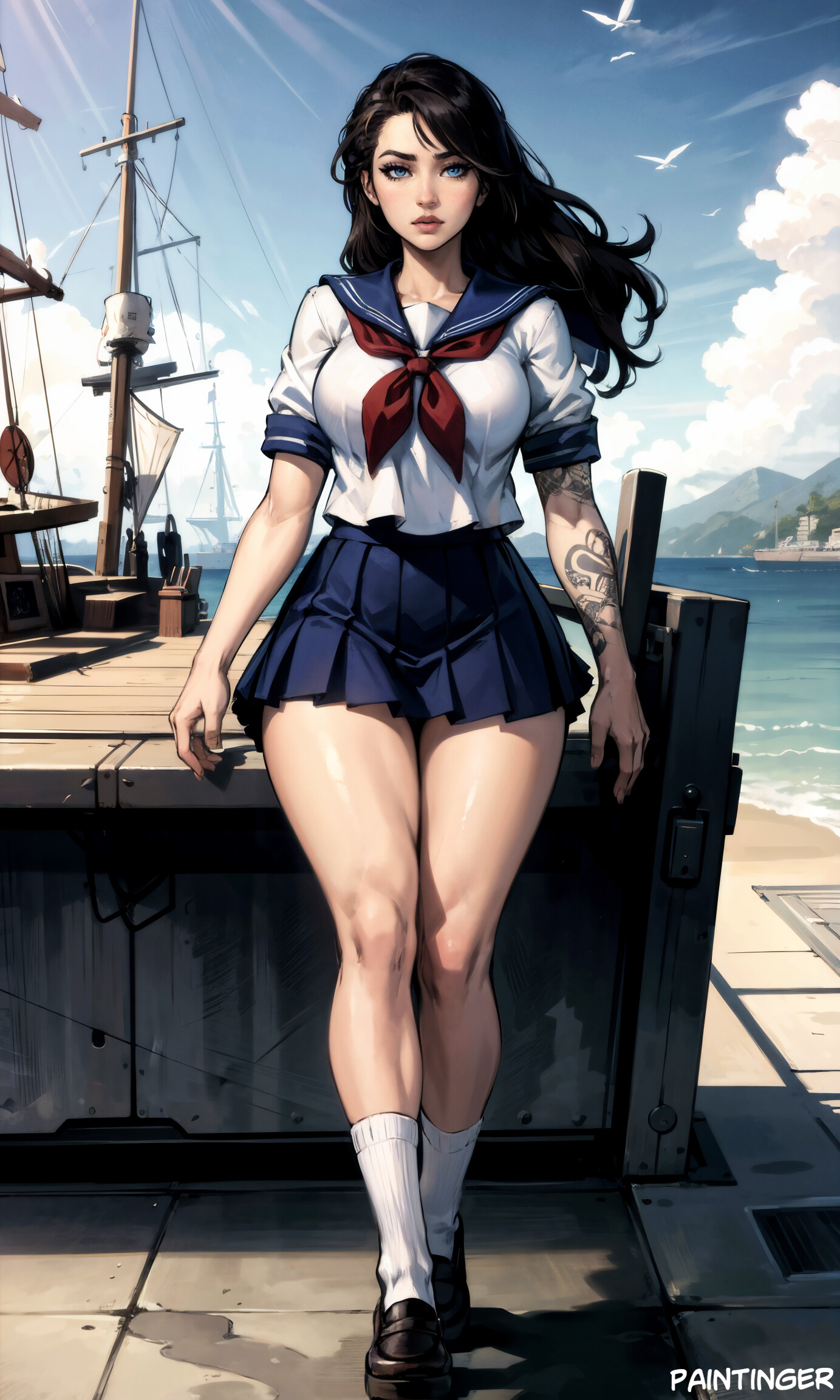 ArtStation - Sailor Girl