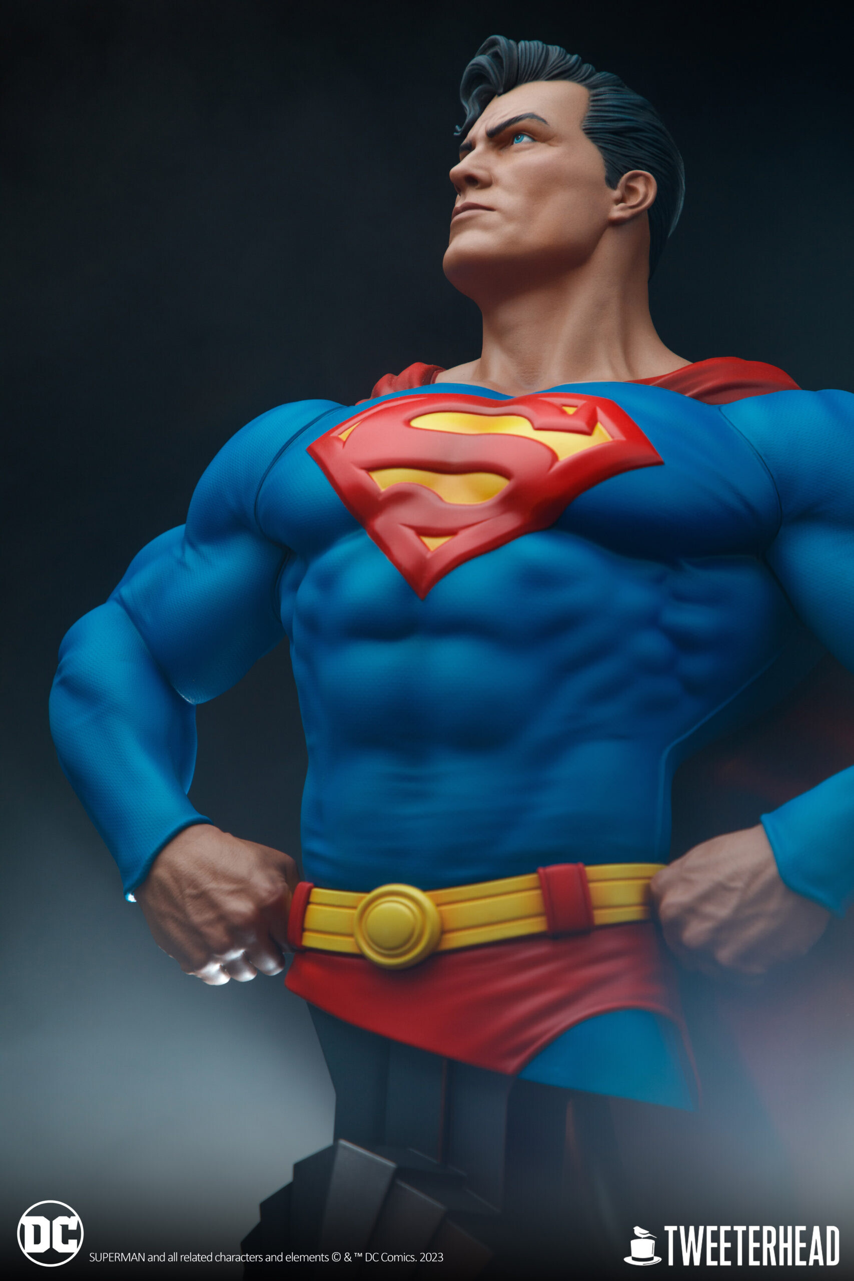 Ariel Mora Remis - Superman bust for Tweeterhead