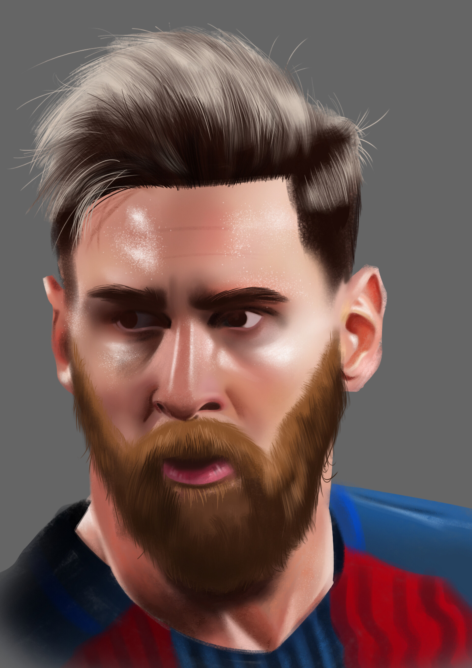 ArtStation - Lionel Messi