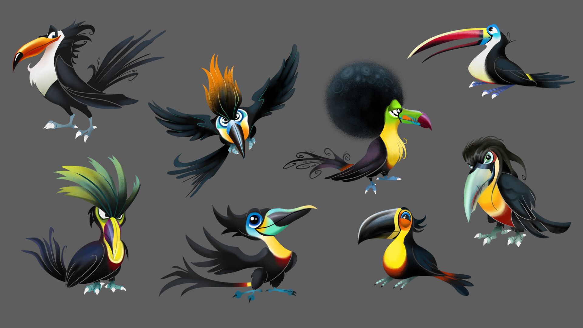 ArtStation - Toucan Character Design