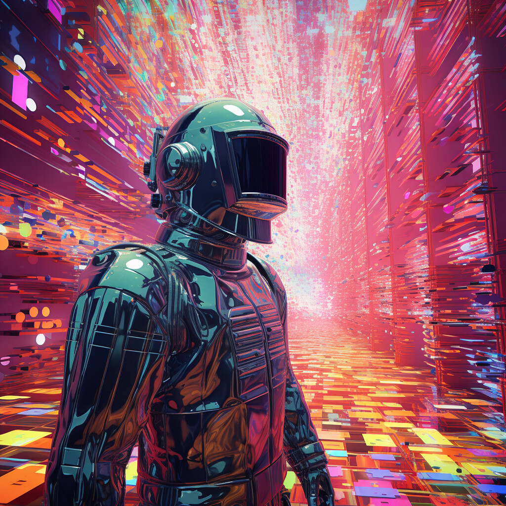 ArtStation - New world robot exploring the new world