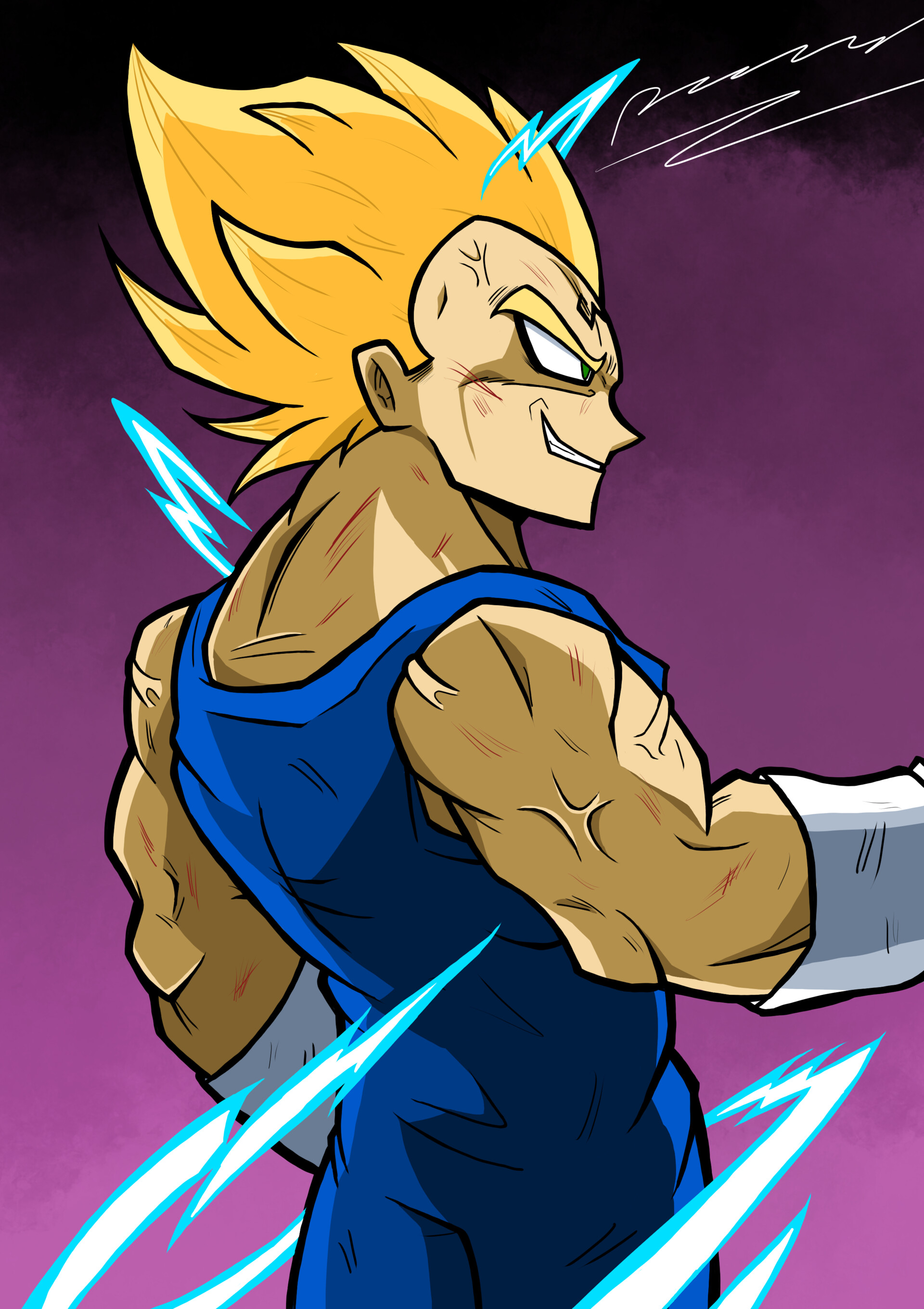 ArtStation - Vegeta
