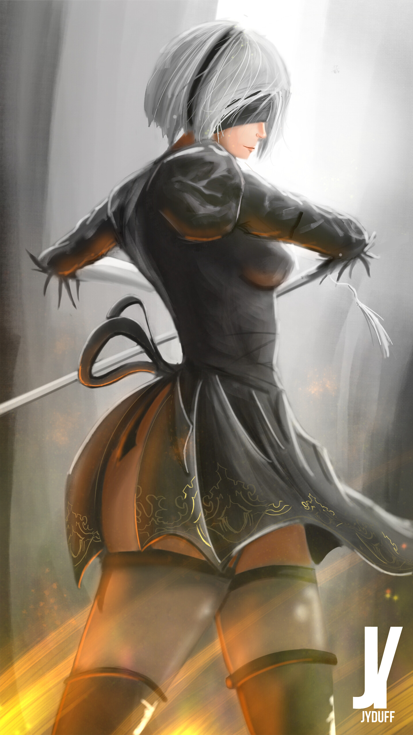 ArtStation - 2B Nier Automata