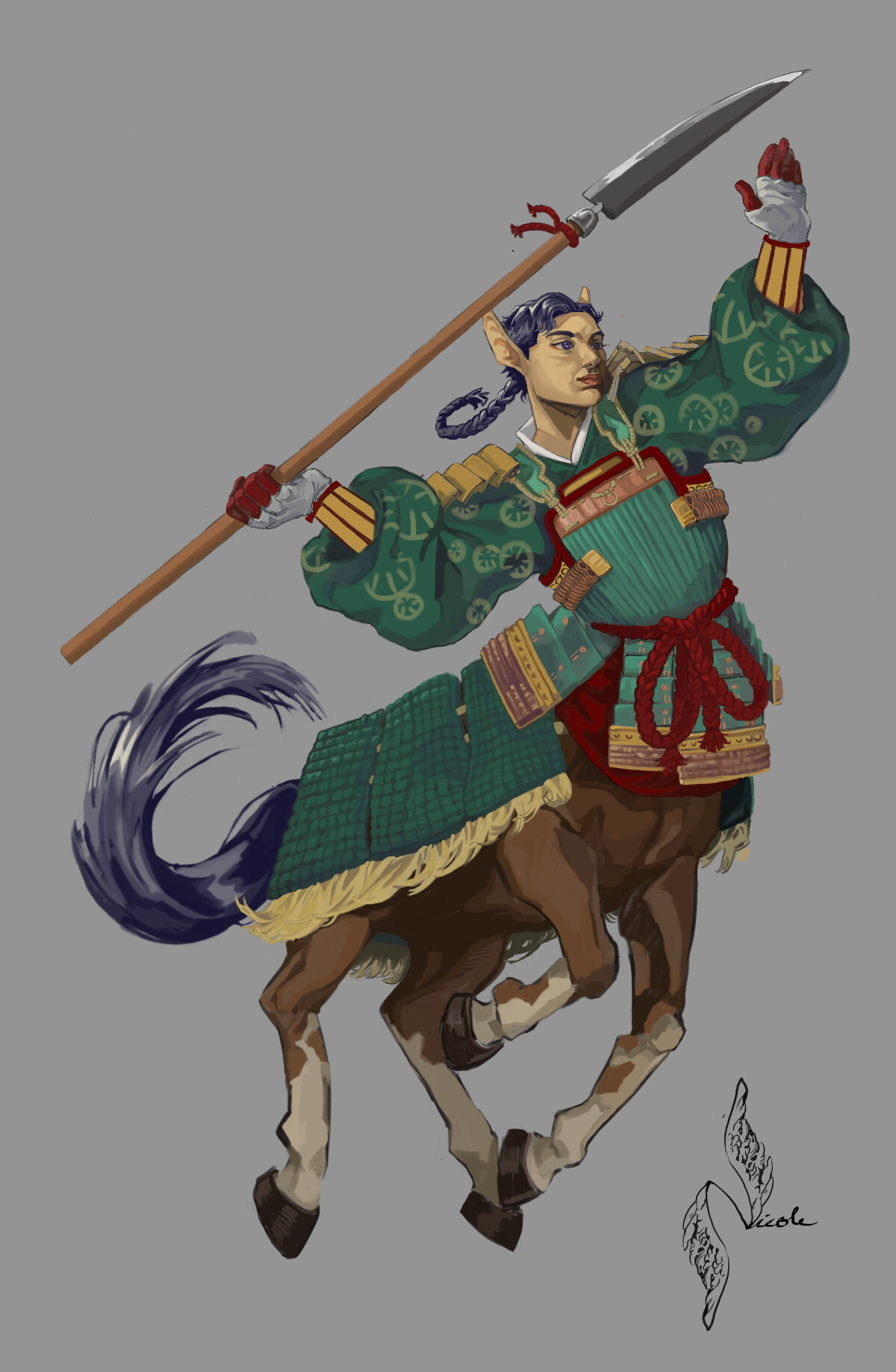 ArtStation - Centaur warrior
