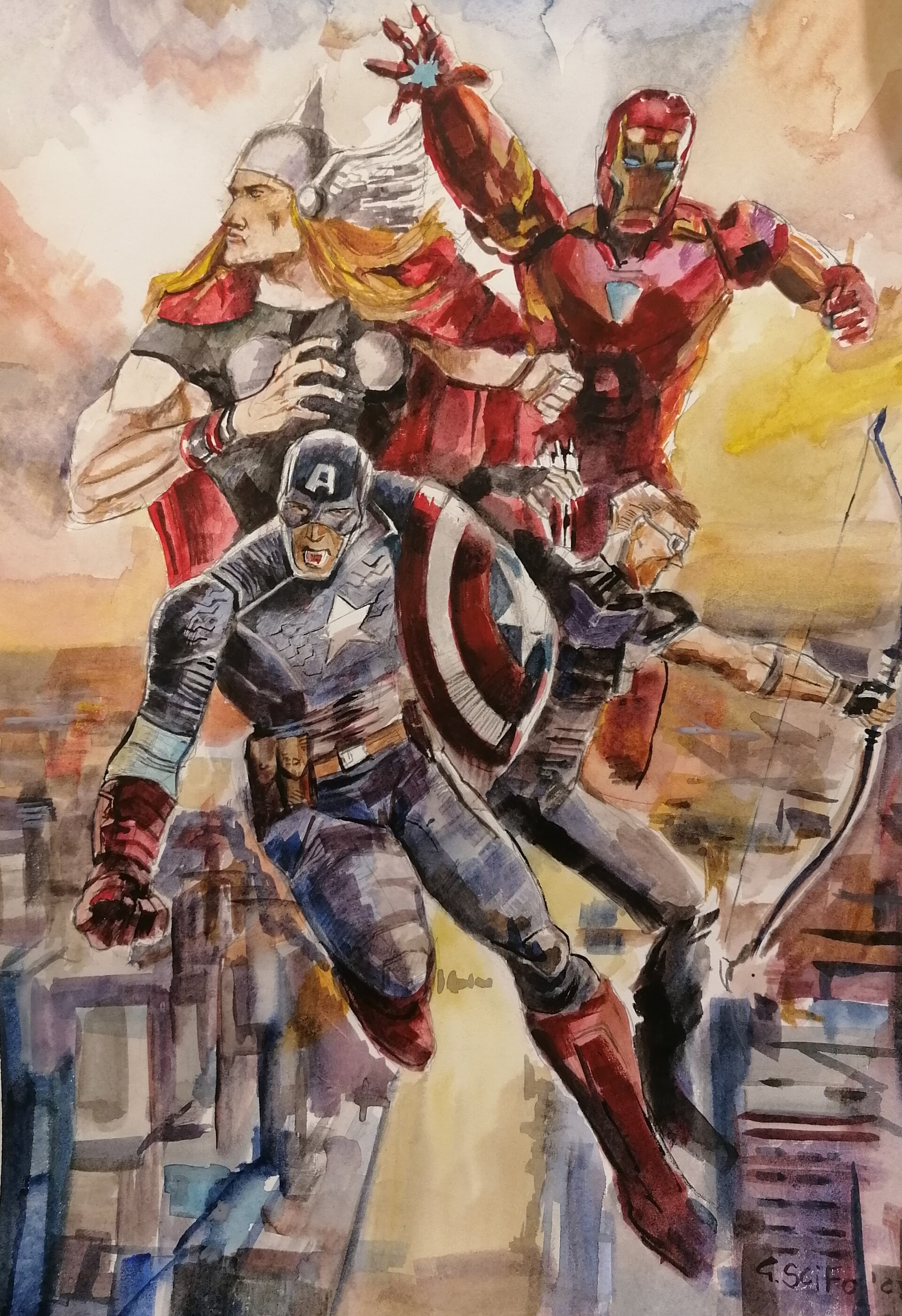 ArtStation - Avengers