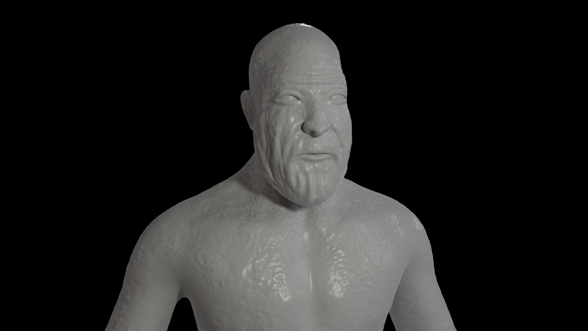 ArtStation - Male statue