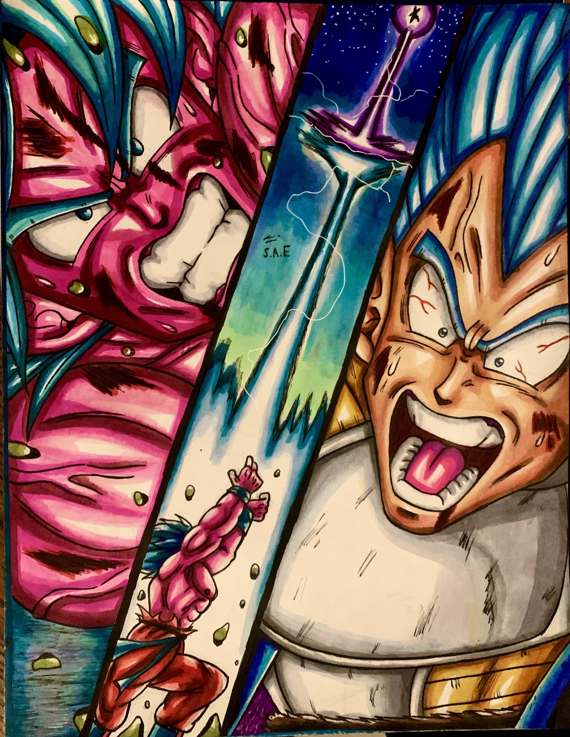 ArtStation - The Beam struggle