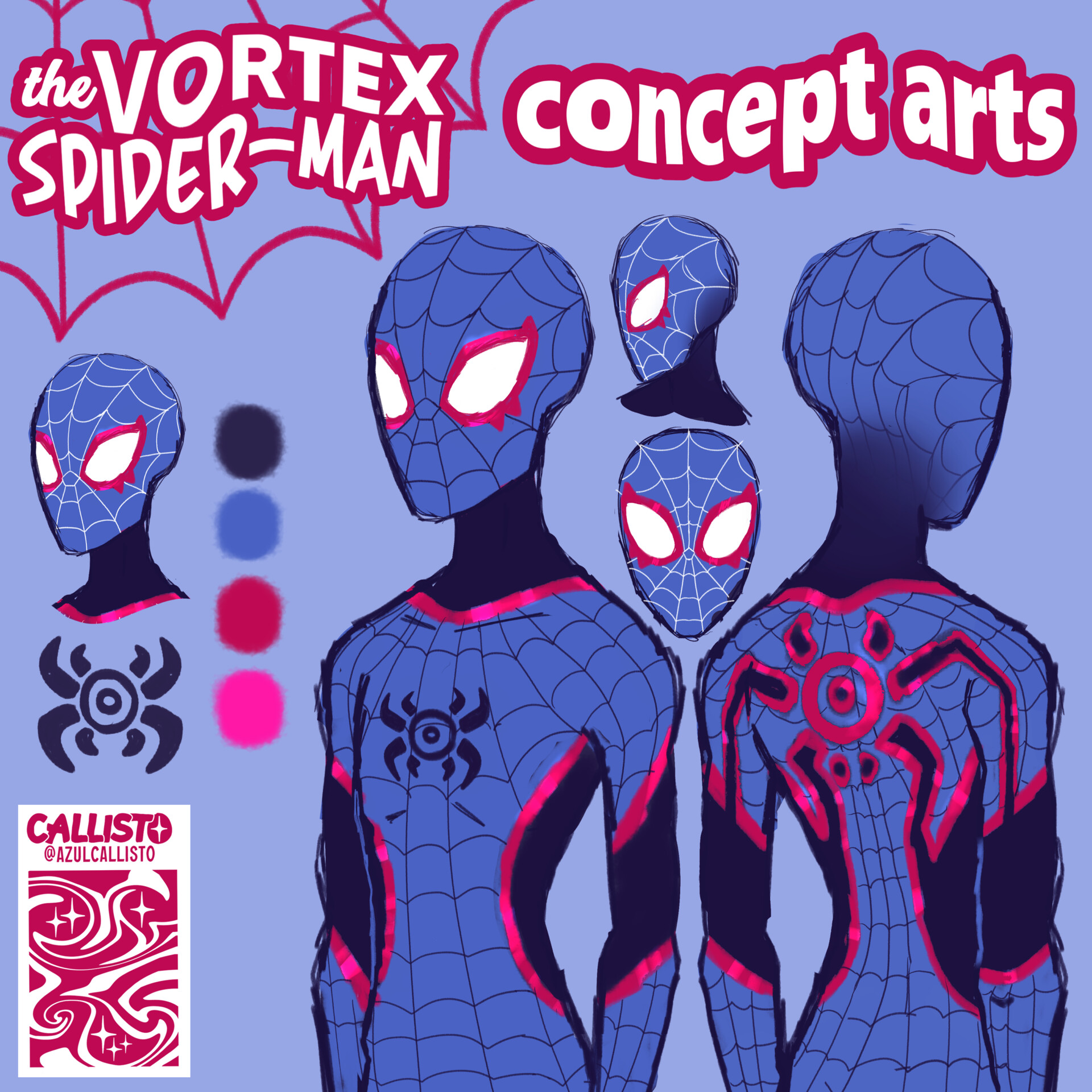 ArtStation - Vortex Spider-man spidersona concept art