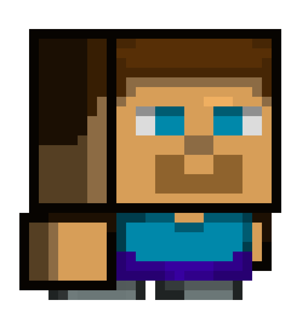 Gifs De Steve De Minecraft Minecraft Steve Hello GIF | GIFDB.com