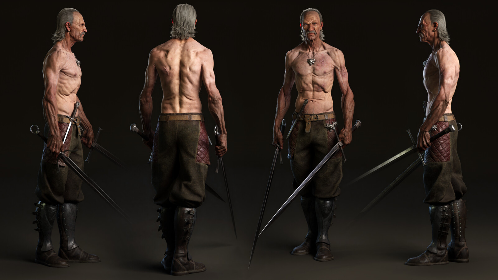 Chase Jordan - Leo Bonhart - Witcher FanArt